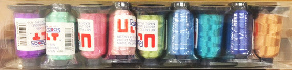 RAPOS 9 Color Metallized Thread Starter Kit – TEXMACDirect