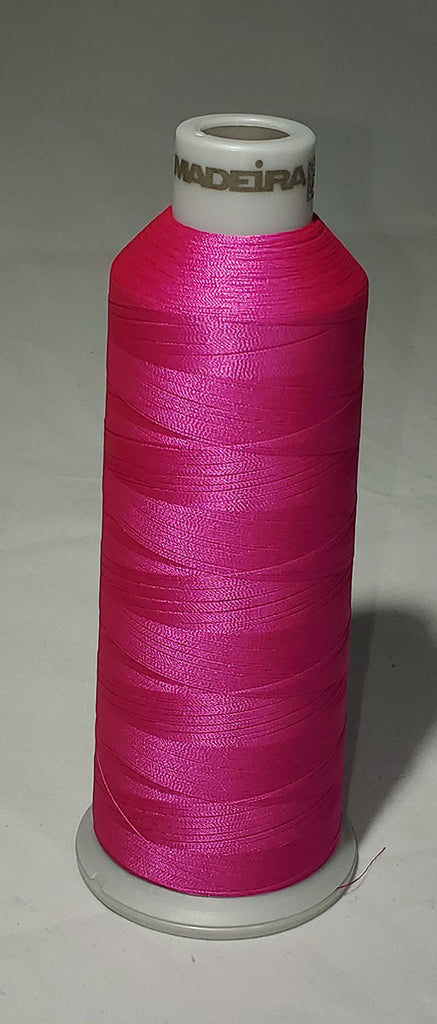 Madeira 918-1709 Shocking Pink Embroidery Thread Cone – 5500 Yards ...
