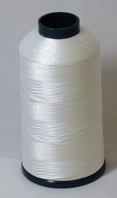 RAPOS-1 Bright White Embroidery Thread Cone – 5000 Meters – TEXMACDirect