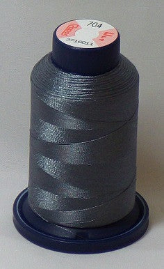 RAPOS-704 Medium Grey Embroidery Thread Cone – 1000 Meters R1K 704 ...