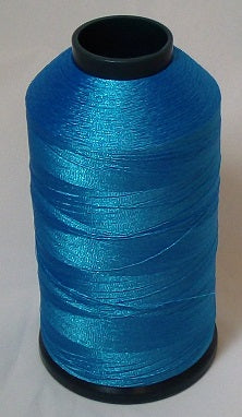 RAPOS-1491 Bold Blue Embroidery Thread Cone – 5000 Meters – TEXMACDirect