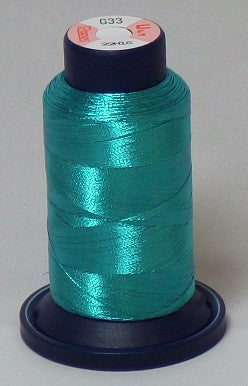 RAPOS-RGS33 Teal Metallized Embroidery Thread Cone – 800 Meters ...